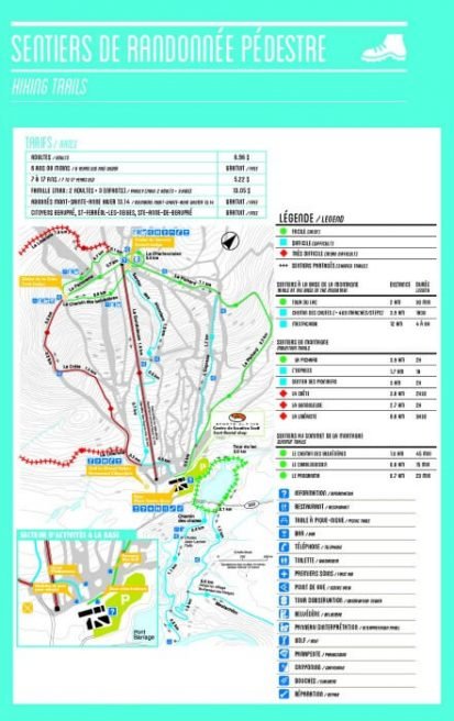 Mont-Ste-Anne Ski and Outdoor Resort in Quebec, Canada