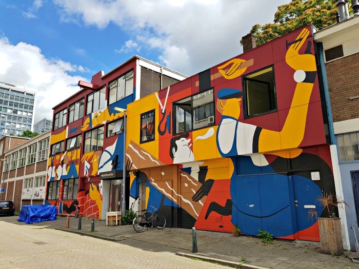 Spotting Rotterdam street art with this awesome app