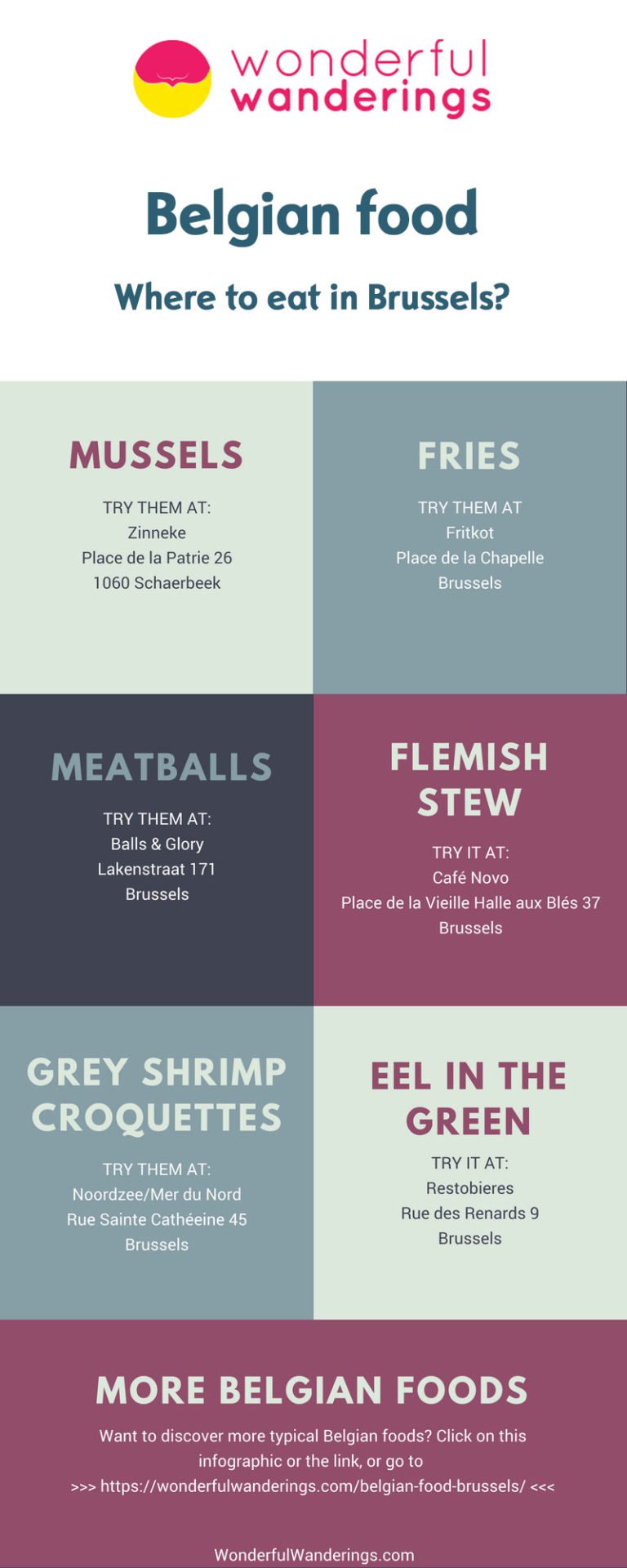 15 typical Belgian food and where to eat them in Brussels